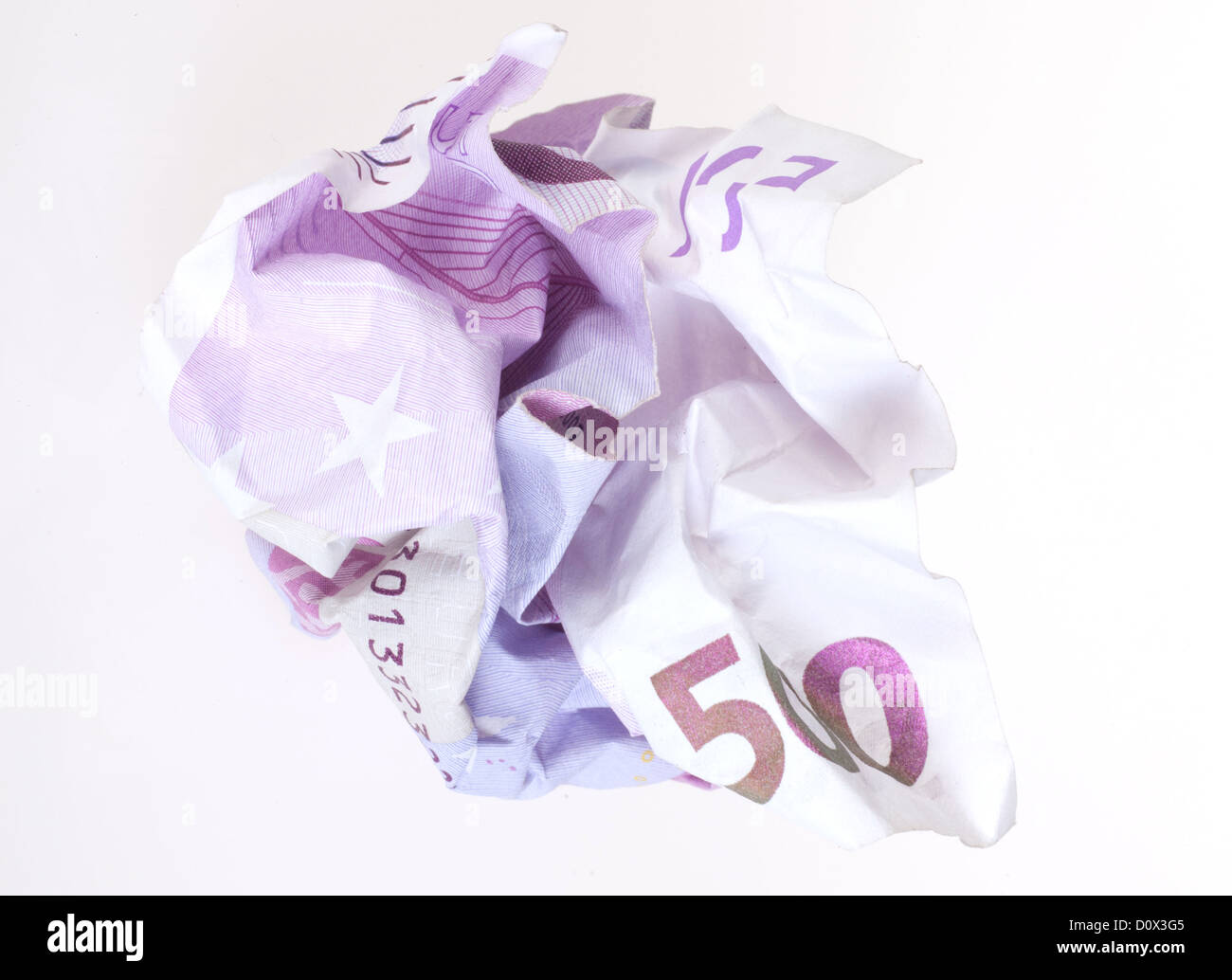 Berlin, Germany, crumpled 500-euro note Stock Photo - Alamy