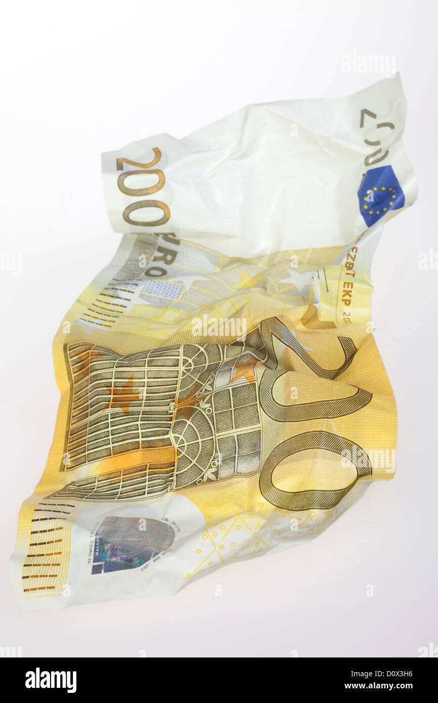 200 euro note hi-res stock photography and images - Alamy
