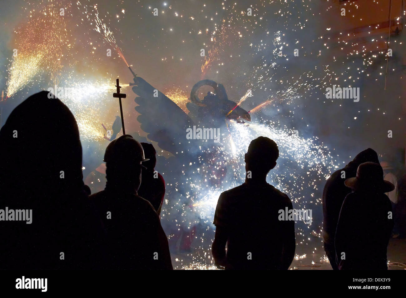 -The Night of Fire- Cambrils, Catalonia, Spain Stock Photo - Alamy