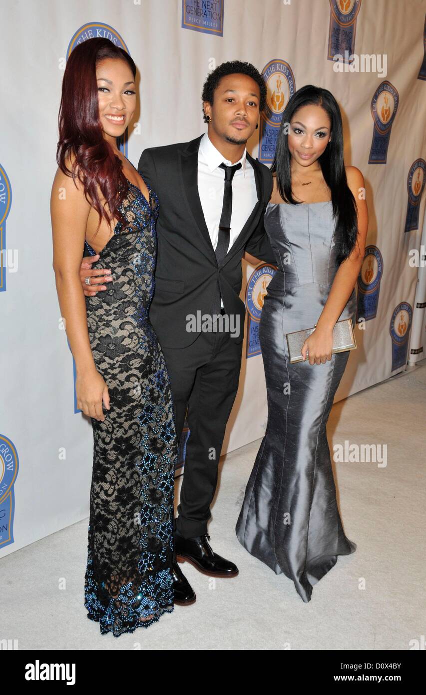 Shane Murphy, Romeo Miller, Bria Murphy at arrivals for Let The Kids ...