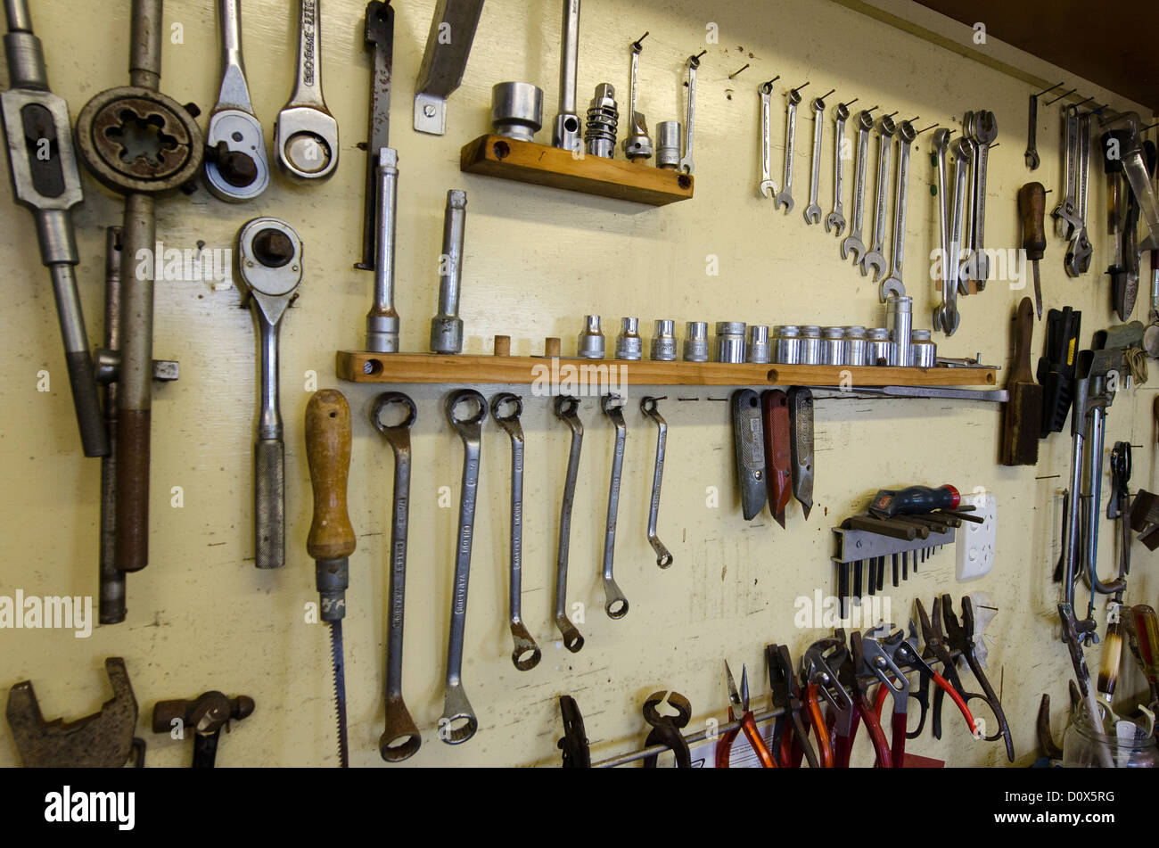Work Tools In Cupboard High Resolution Stock Photography and Images - Alamy