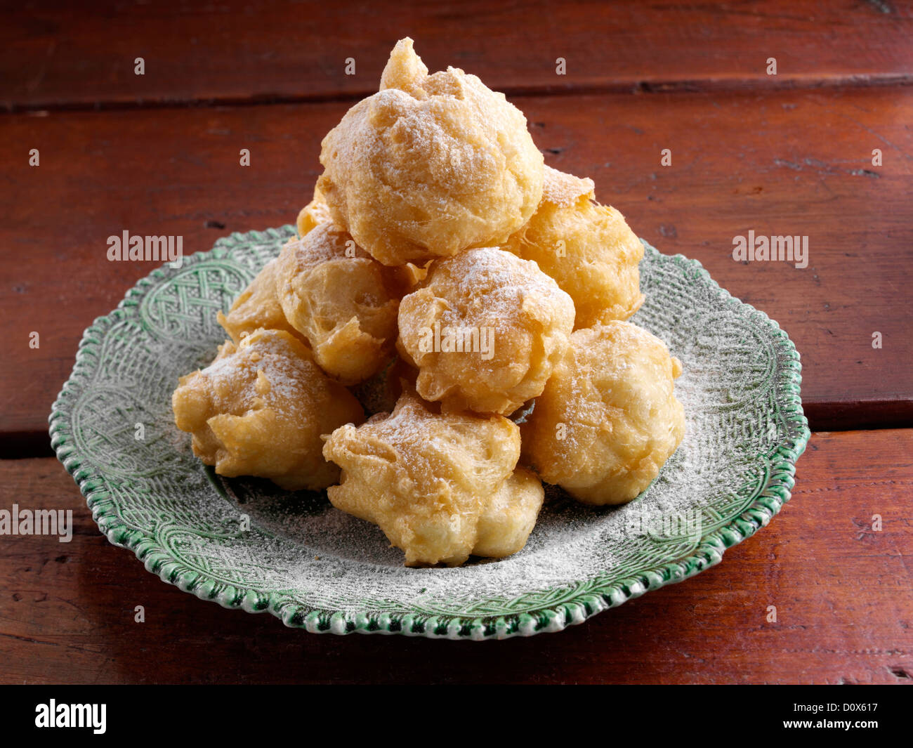 Zeppole fluffy Italian beignets Stock Photo - Alamy