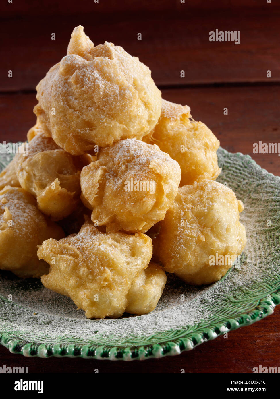 Zeppole fluffy Italian beignets Stock Photo - Alamy