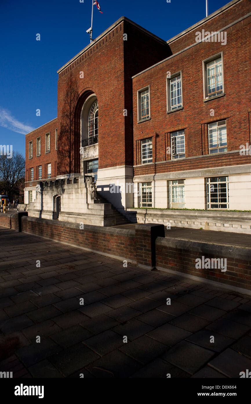 Hammersmith Town Hall Stock Photo - Alamy