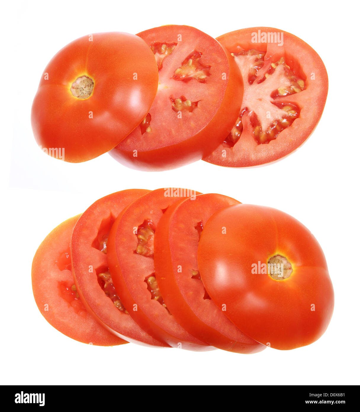 Slices of Tomato Stock Photo - Alamy