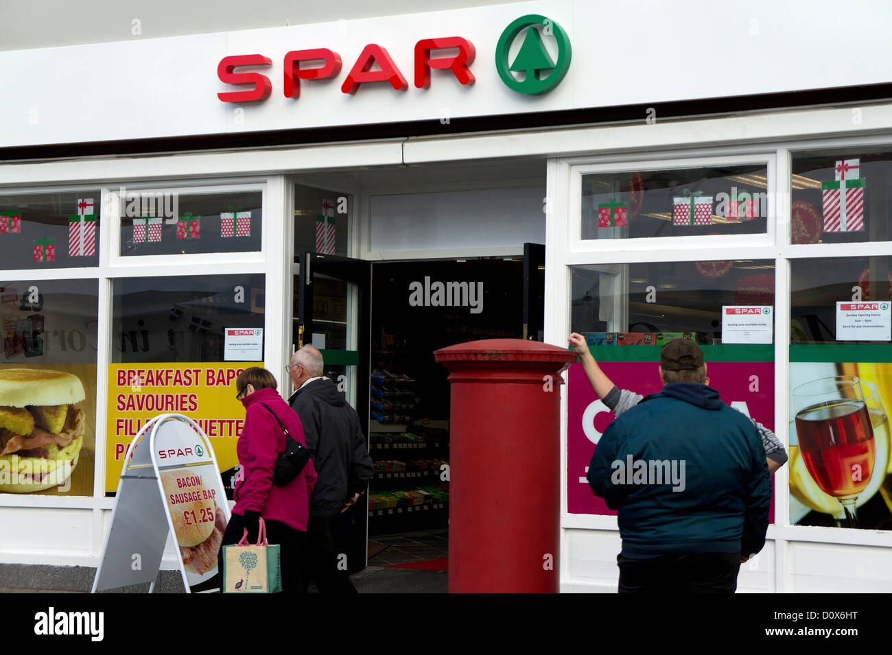 a spar shop, uk Stock Photo - Alamy