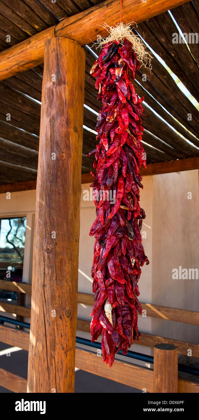 Dried Red Chili Peppers Stock Photo - Alamy