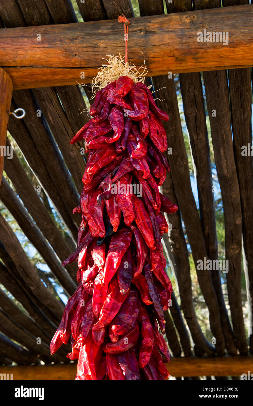 Dried Red Chili Peppers Stock Photo - Alamy