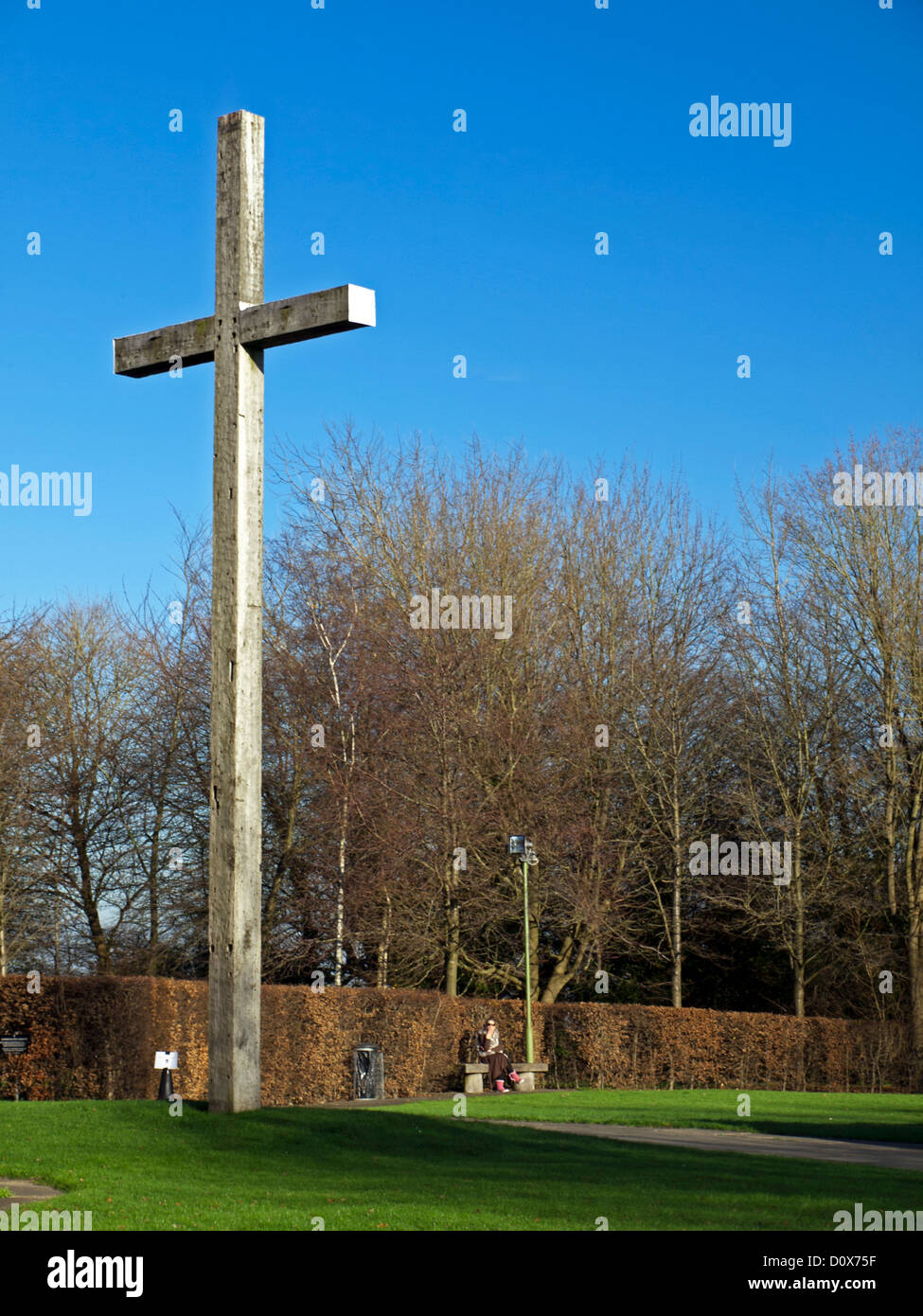 Wooden Cross from HMS Ganges made from Burma Teak, on the Guildford ...