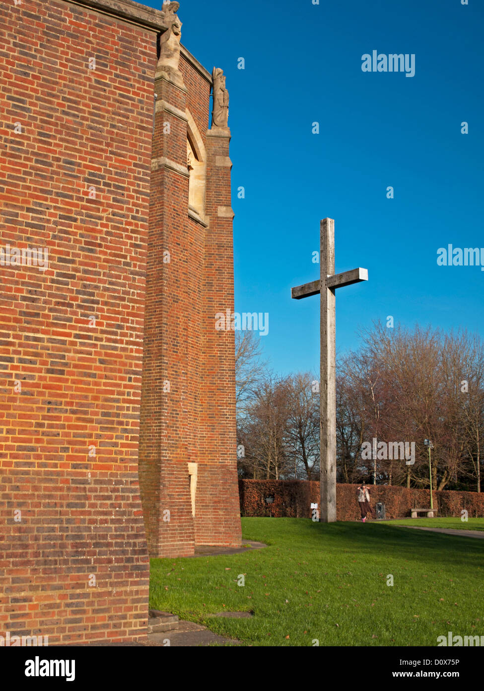 The Guildford Cathedral (Cathedral Church of the Holy Spirit) showing ...