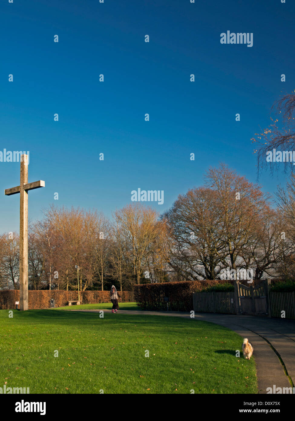 Wooden Cross from HMS Ganges made from Burma Teak, on the Guildford ...