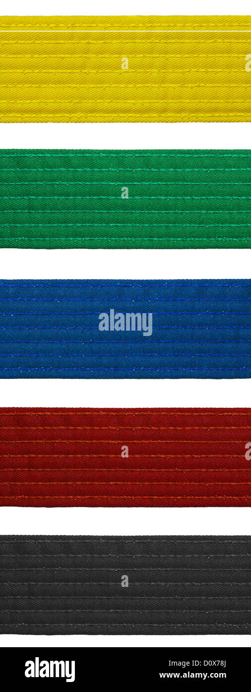 Karate Belts Colours In Order