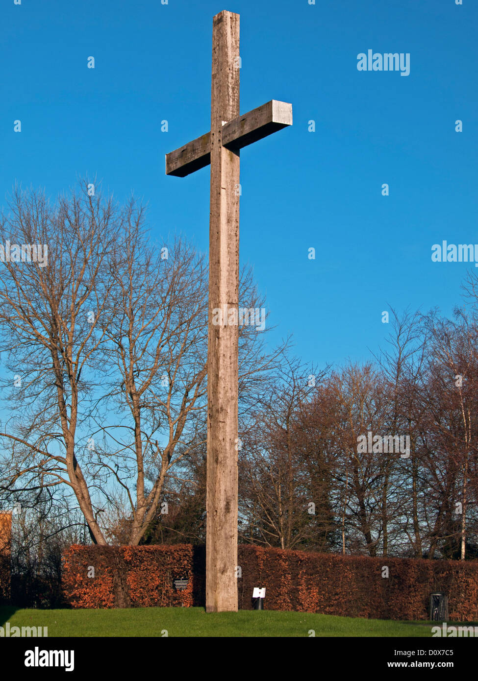 Wooden Cross from HMS Ganges made from Burma Teak on the Guildford ...