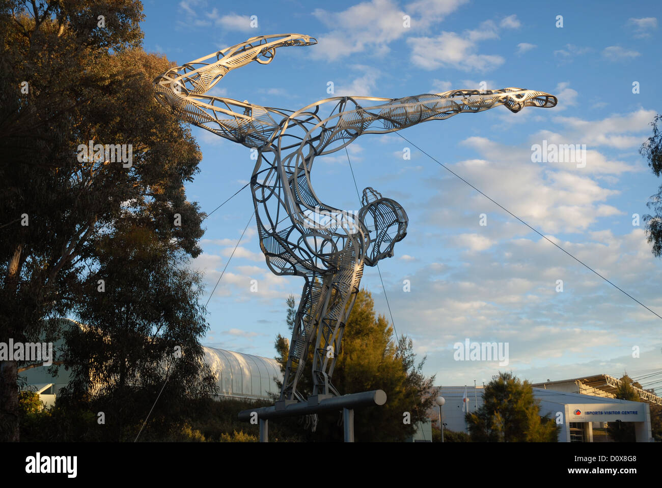 Gymnast sculpture by John Robinson, Bruce Campus, The Australian ...