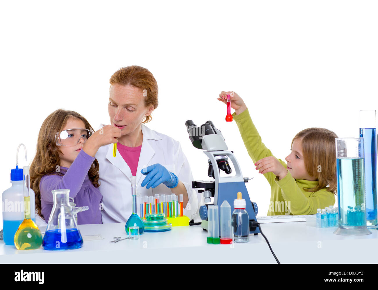 Science Lab Children High Resolution Stock Photography and Images - Alamy