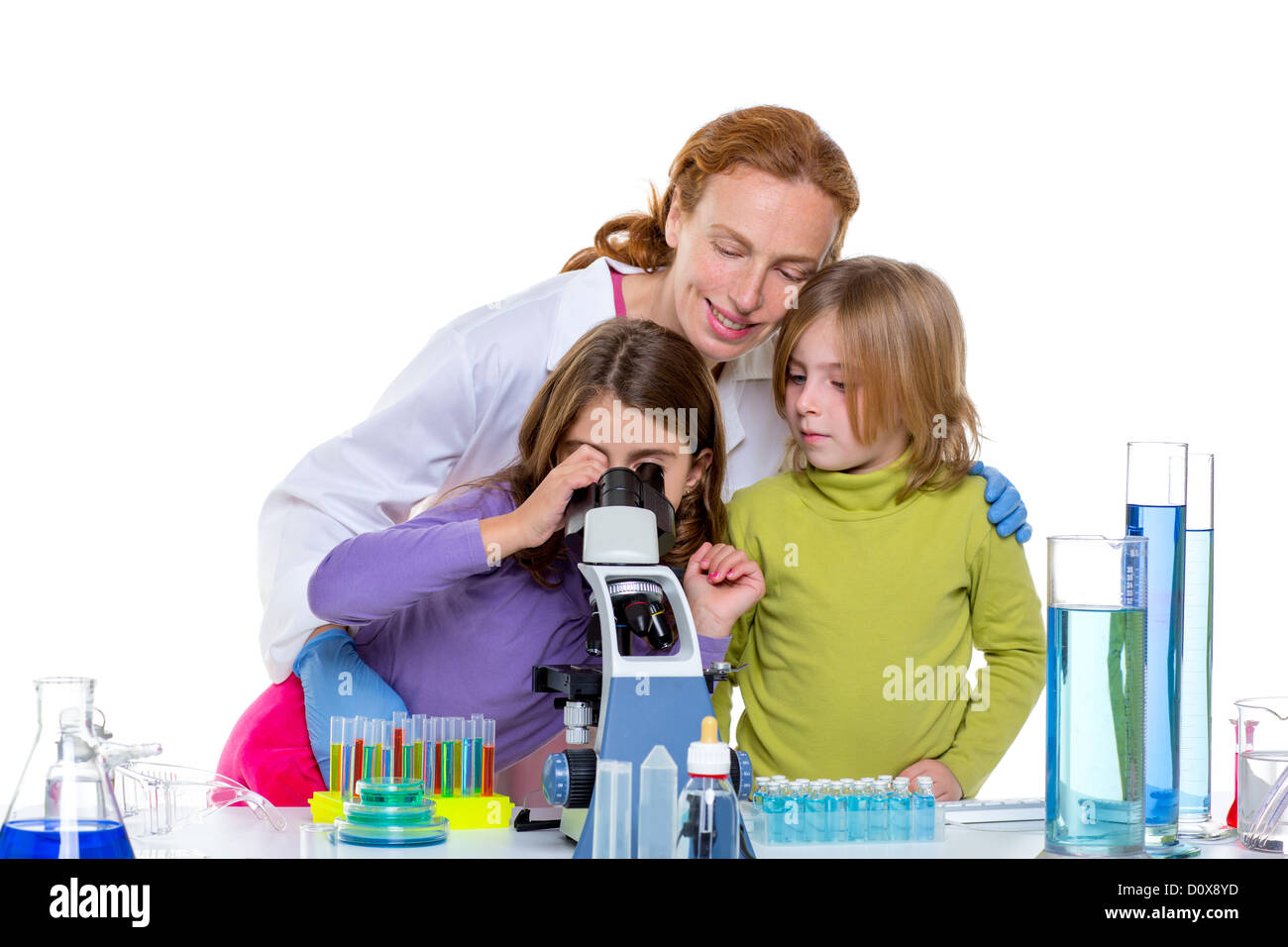 Science Lab Children High Resolution Stock Photography and Images - Alamy