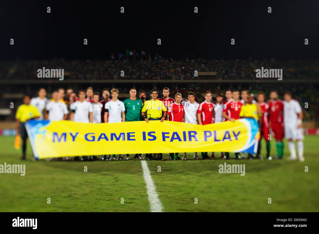 Fifa fair play banner hi-res stock photography and images - Alamy