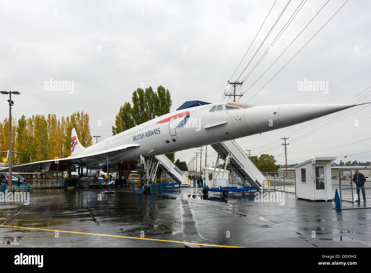 Concorde flight british airways hi-res stock photography and images - Alamy