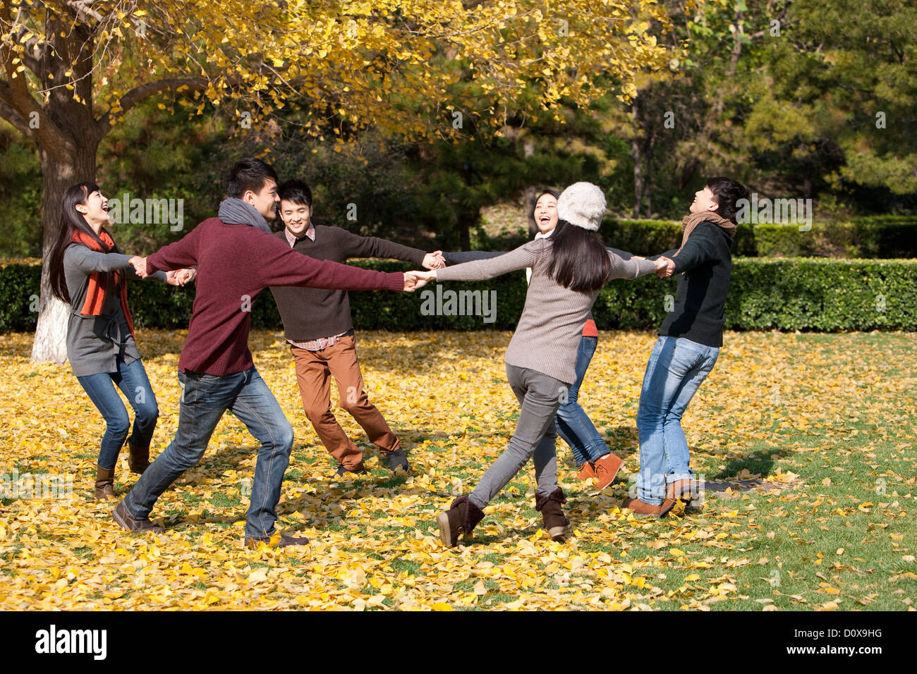 Group playing on lawn hi-res stock photography and images - Alamy