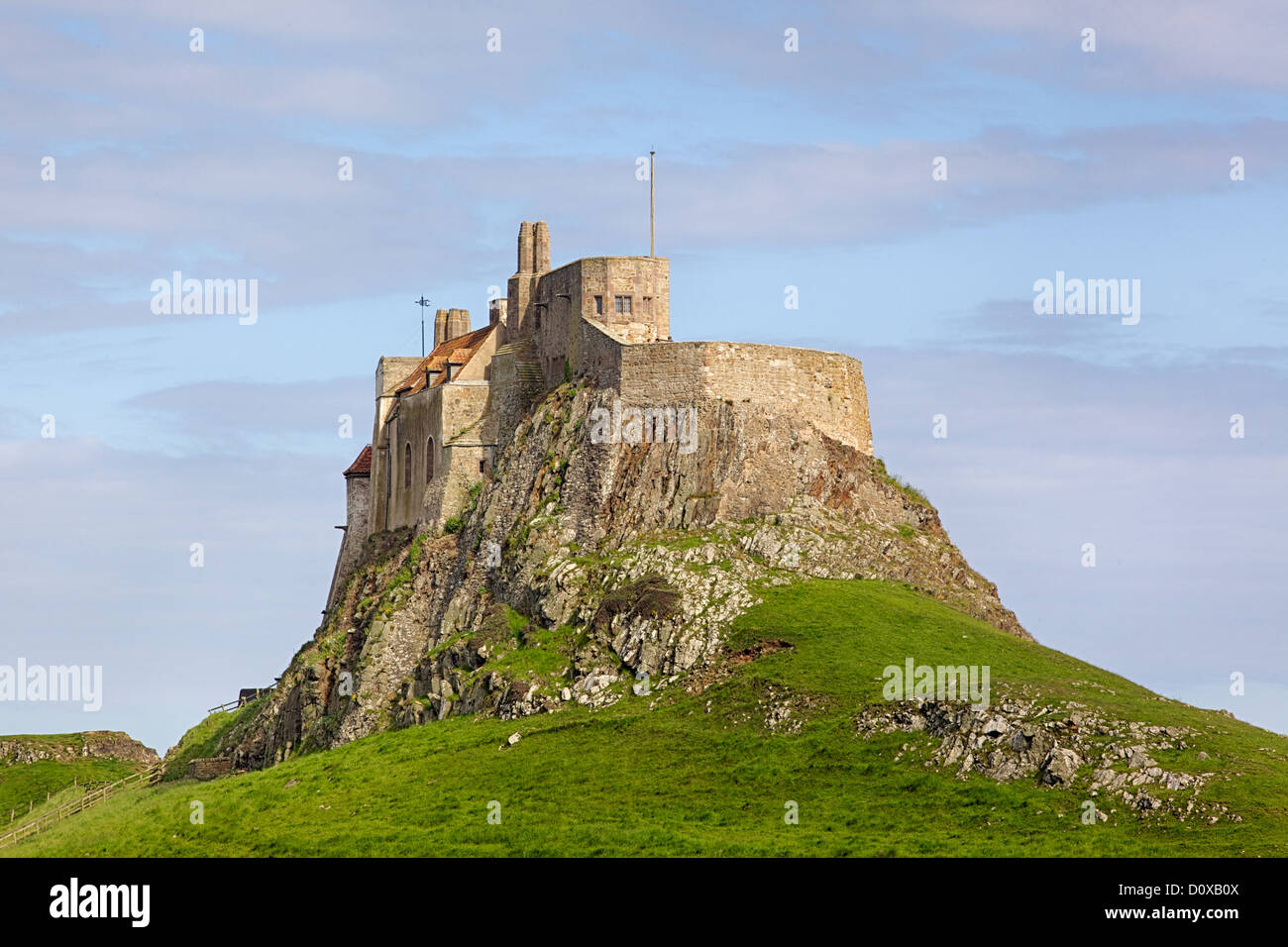 Lindisfarne castle is a 16th century castle located on holy island hi ...