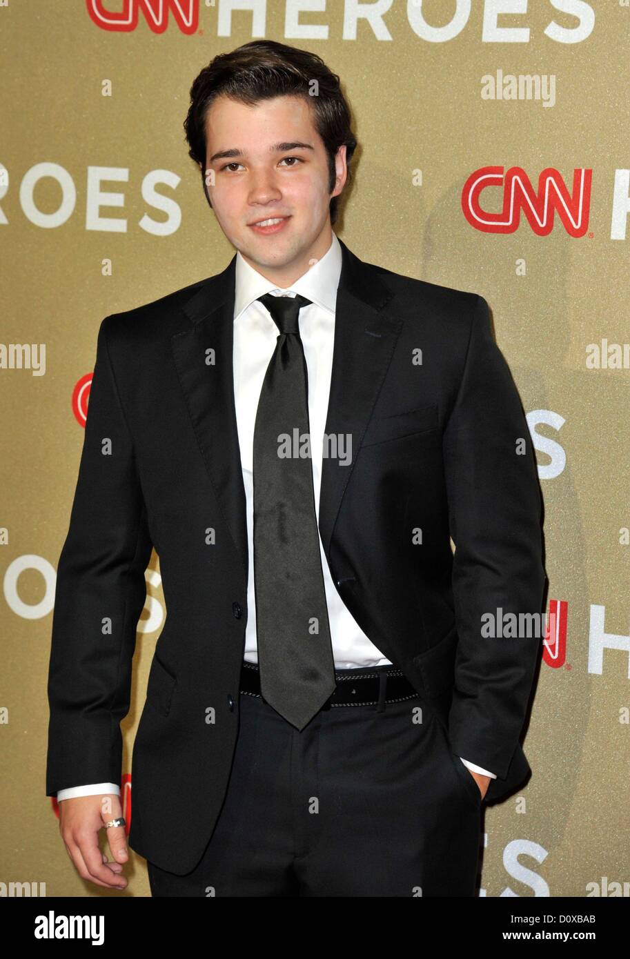 Los Angeles, California. 2nd December 2012. Nathan Kress at arrivals ...