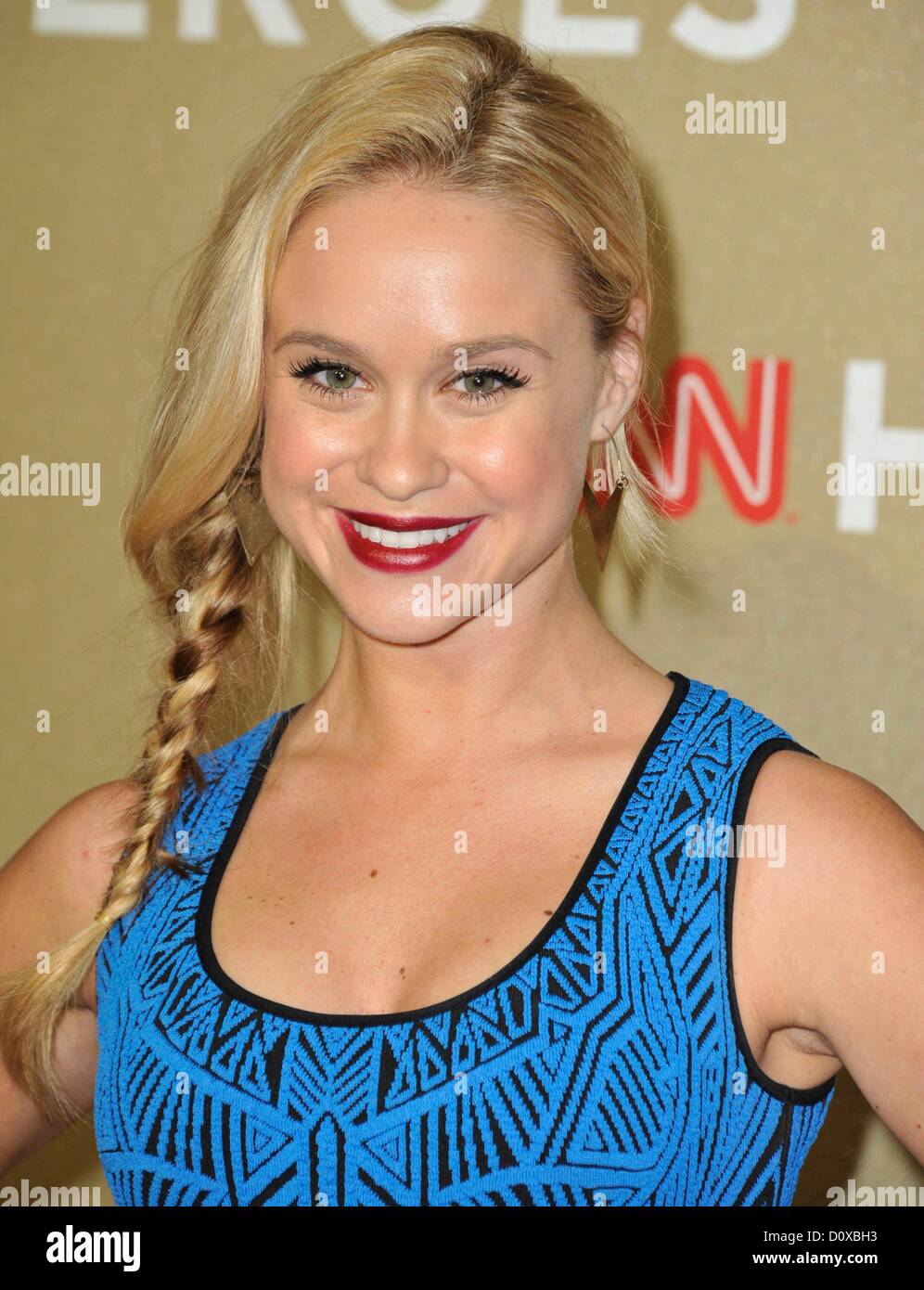 Los Angeles, California. 2nd December 2012. Becca Tobin at arrivals for ...