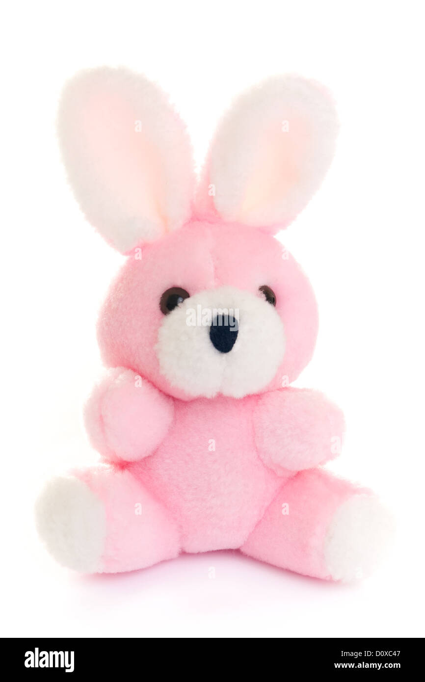 Stuffed toy rabbit on Cut Out Stock Images & Pictures - Alamy