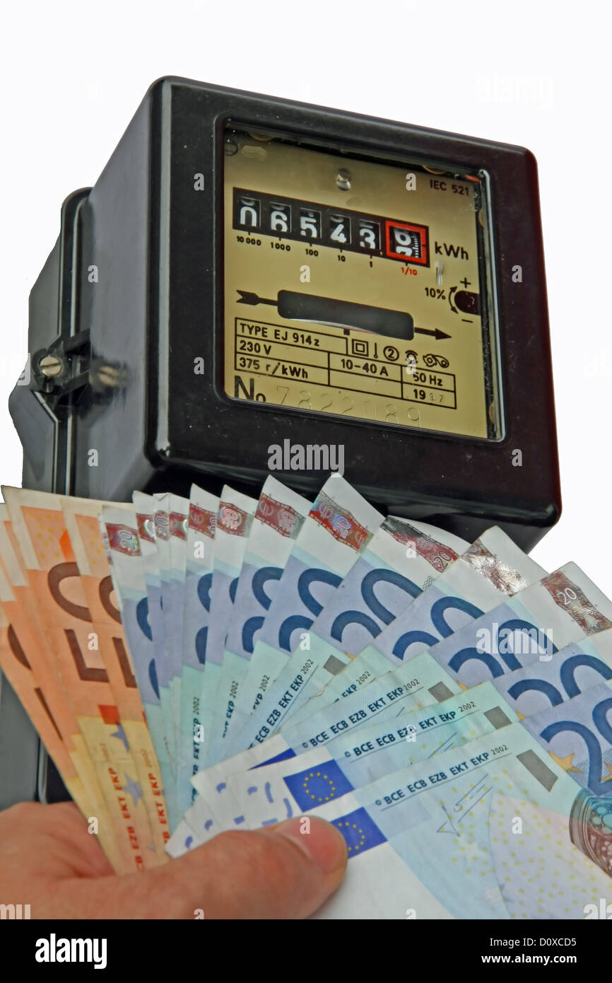 Electric current meter hi-res stock photography and images - Alamy