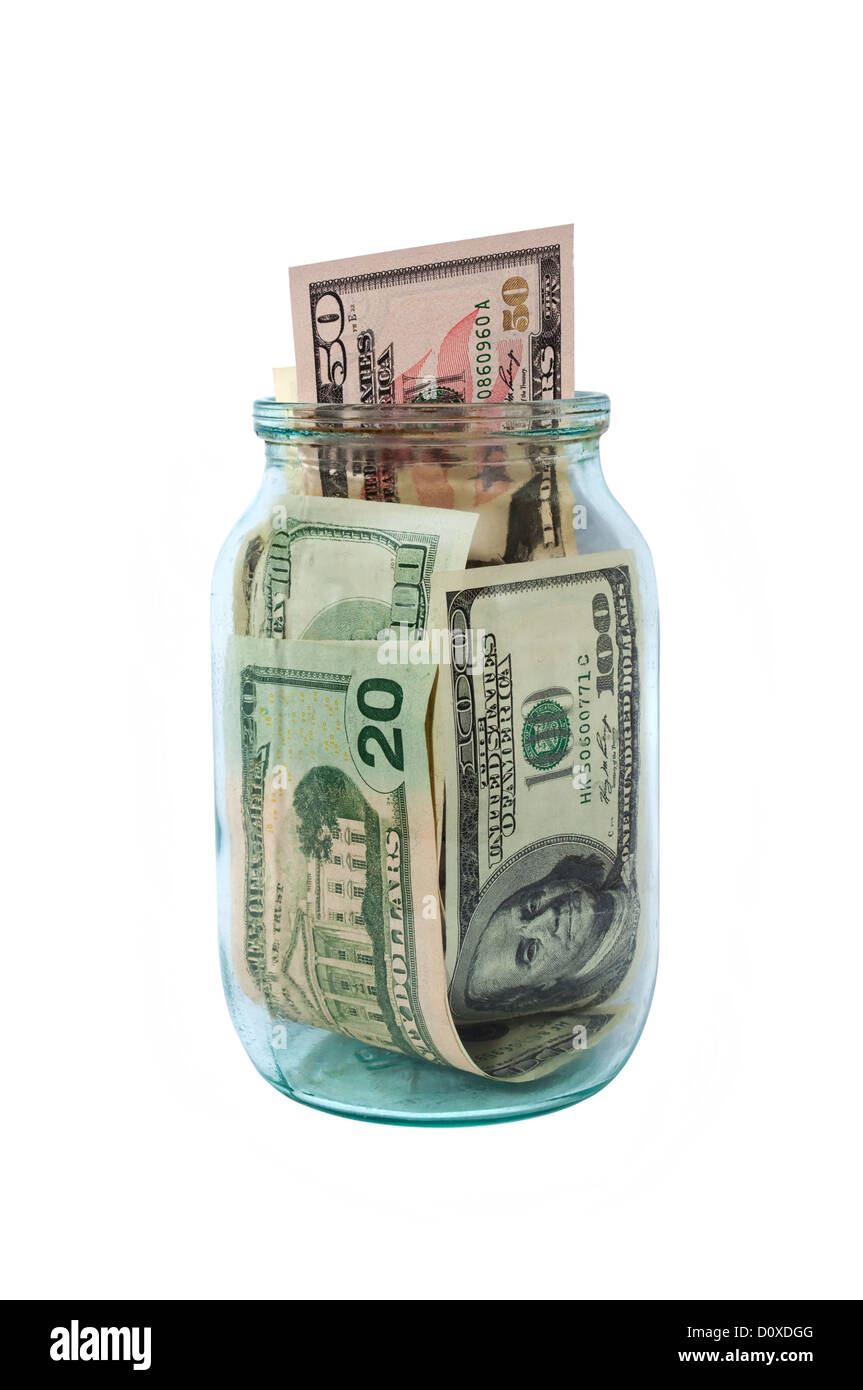 Money cash in bank Cut Out Stock Images & Pictures - Alamy