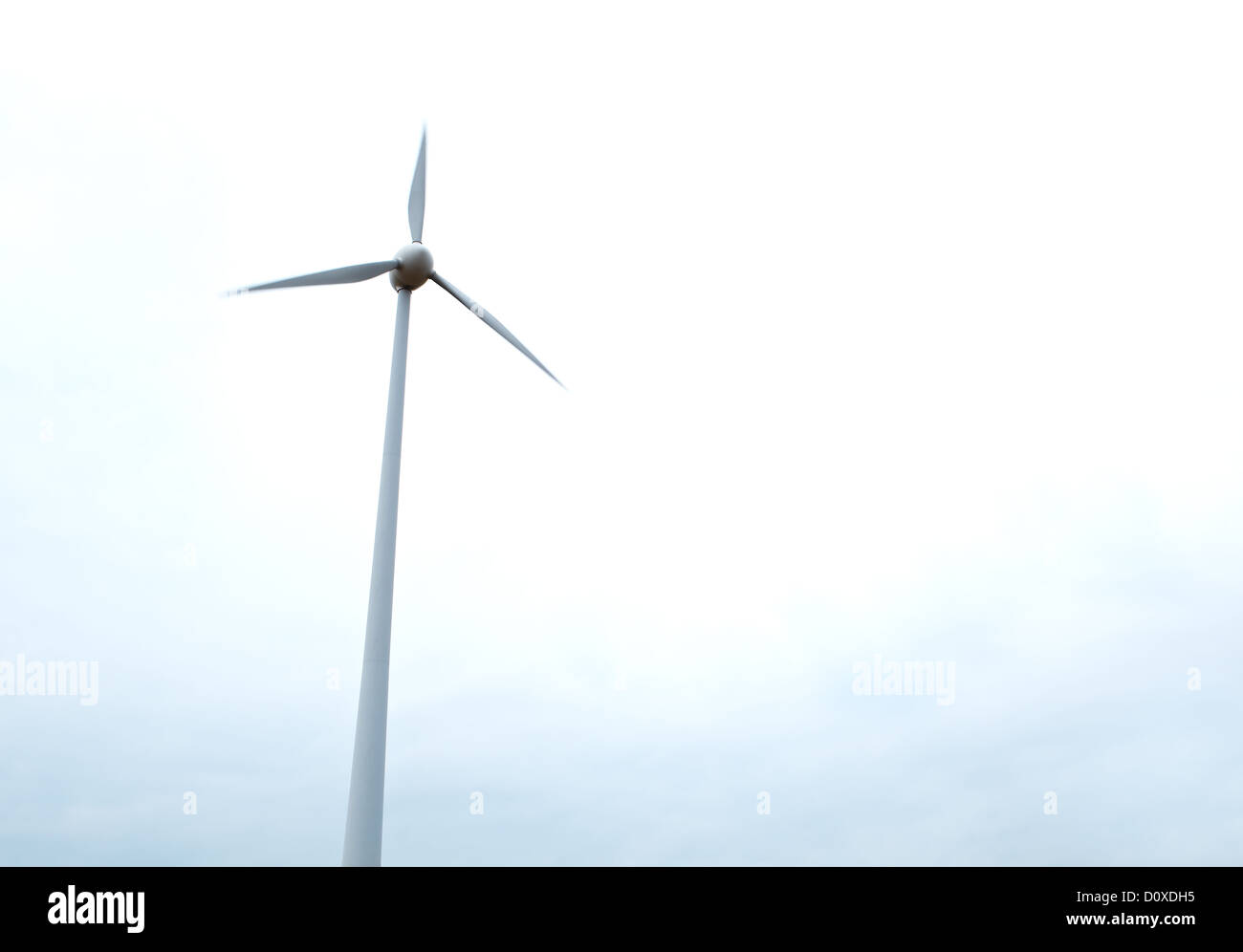One wind turbine Stock Photo - Alamy