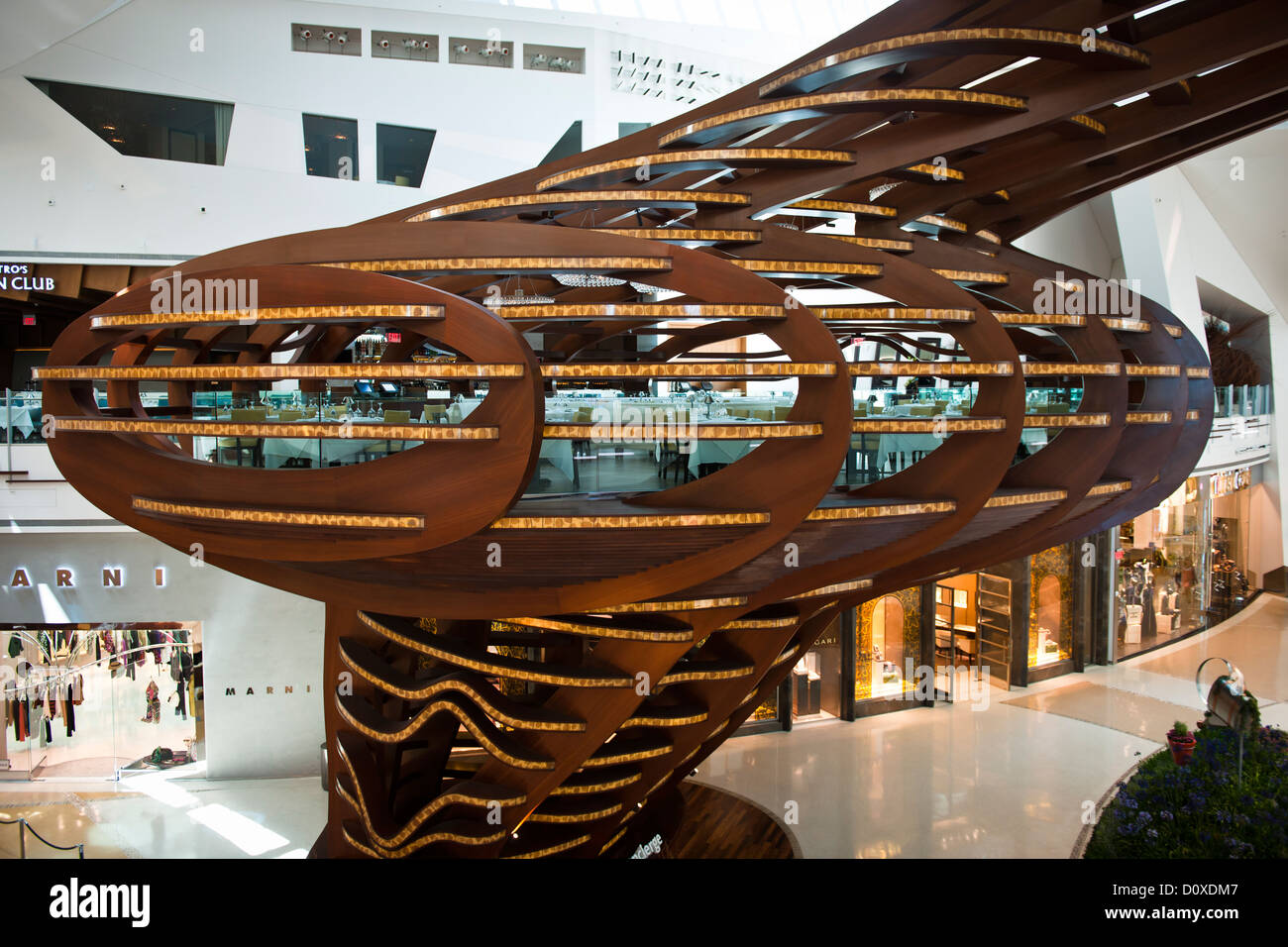 A restaurant in an exotic structure, Las Vegas Stock Photo - Alamy