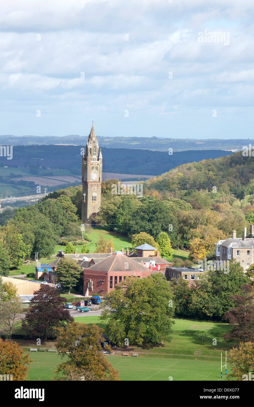 Abberley Clock Tower and School in autumn, Worcestershire, England, UK ...