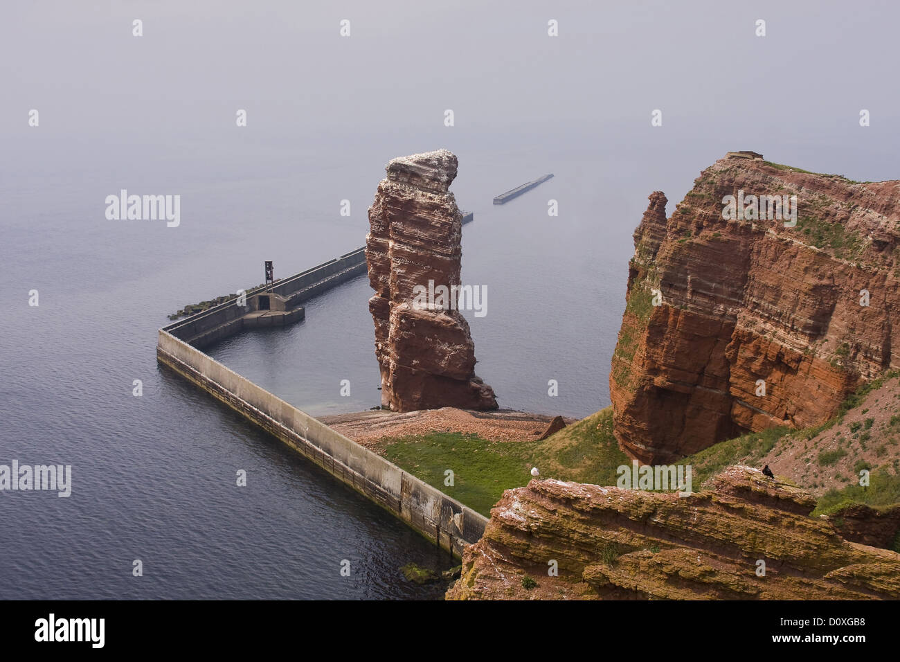Cliff, rock, cliff, cliff formation, Helgoland, Holstein, coast, coasts ...