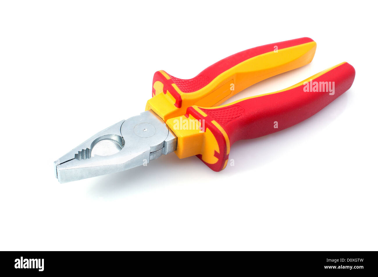 Pliers isolated on white background Stock Photo - Alamy