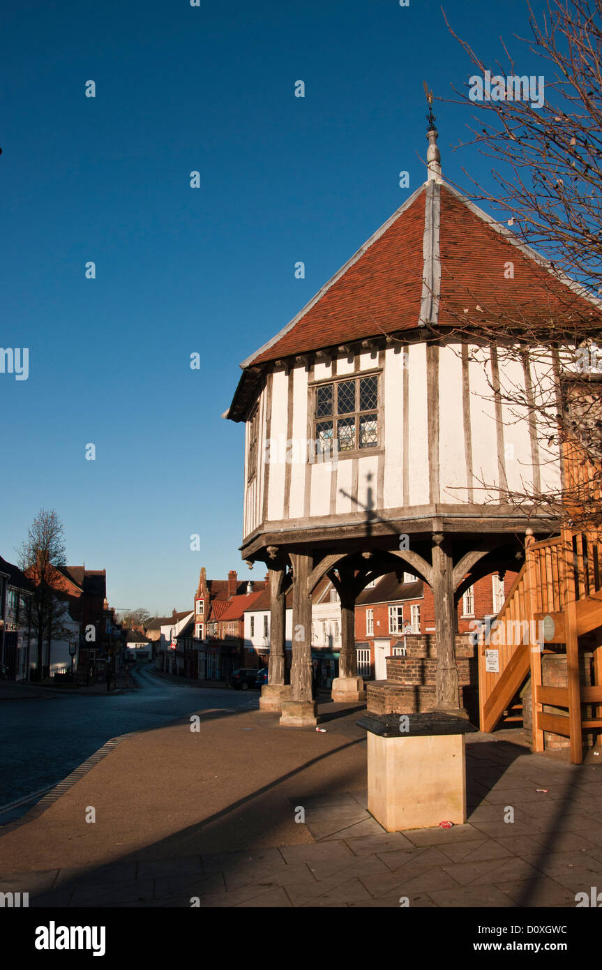 Wymondham town and market cross Stock Photo - Alamy
