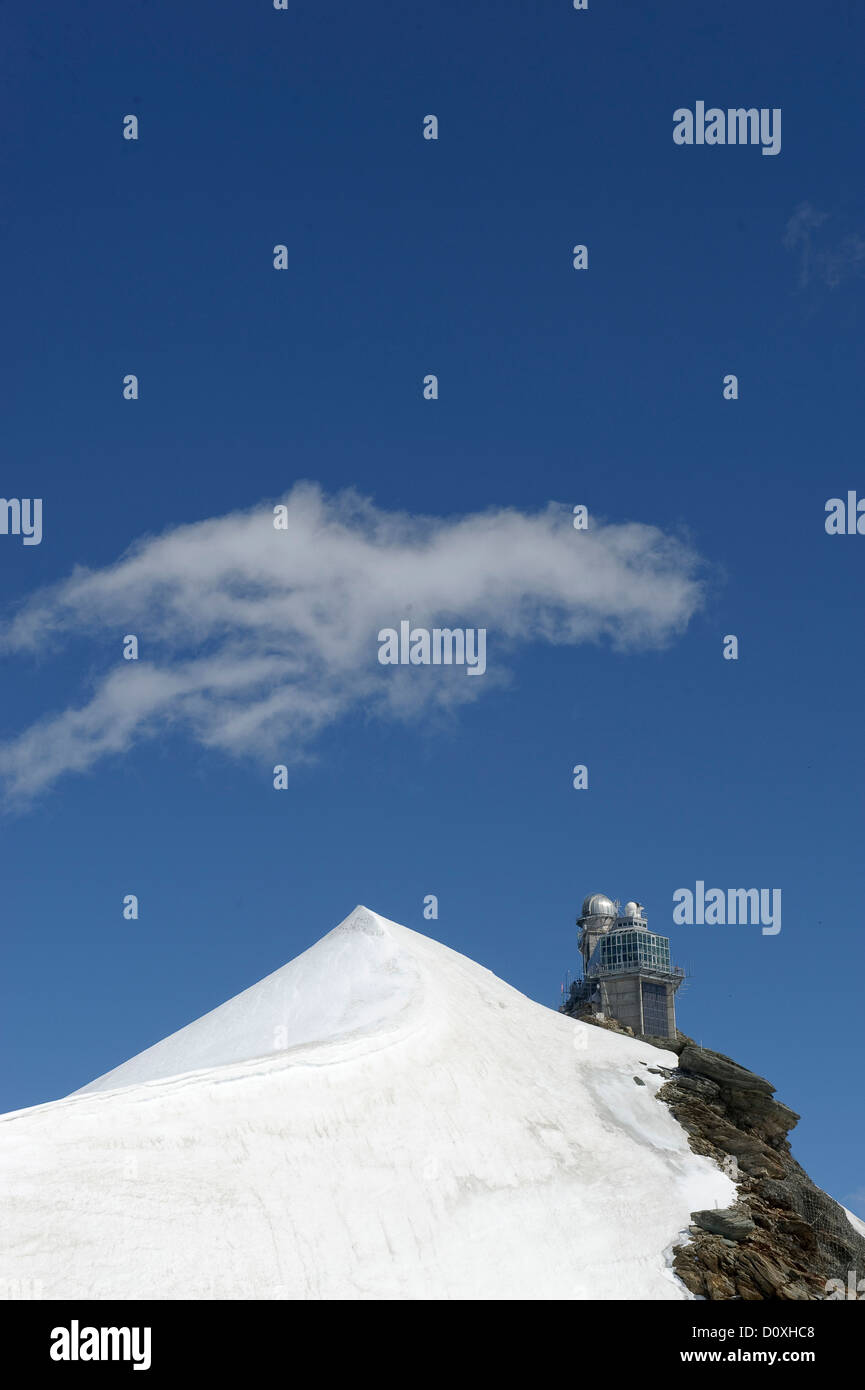 Bernese Oberland, Jungfraujoch, canton Bern, Switzerland, Europe ...