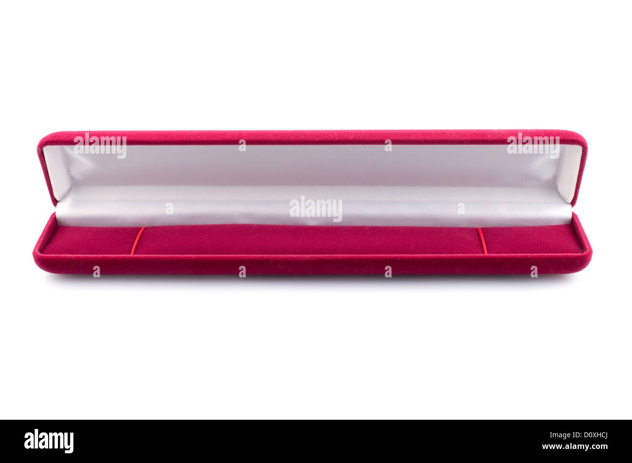 Empty casket for storage of female jewelry Stock Photo - Alamy