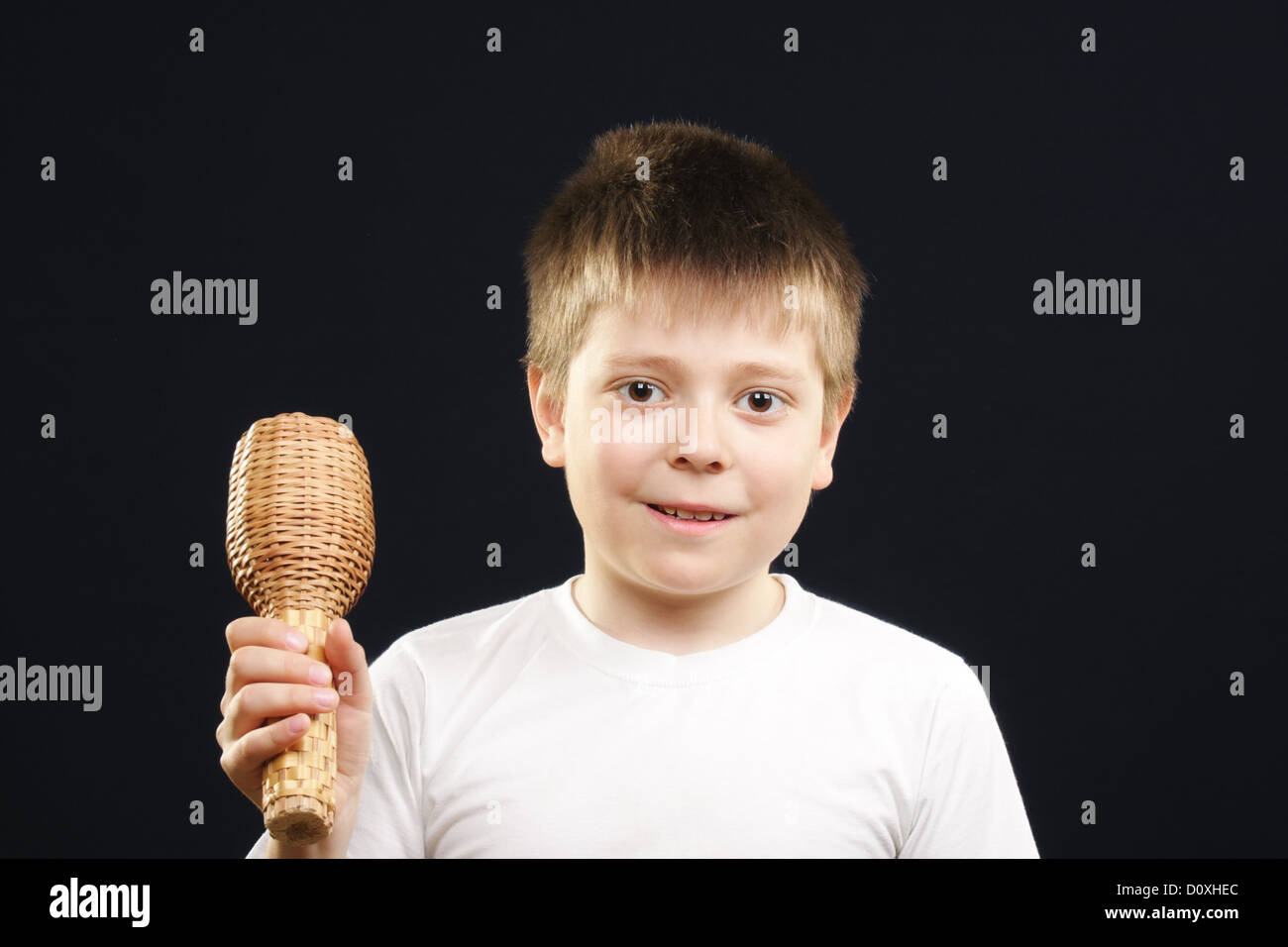 Child playing percussion hi-res stock photography and images - Alamy
