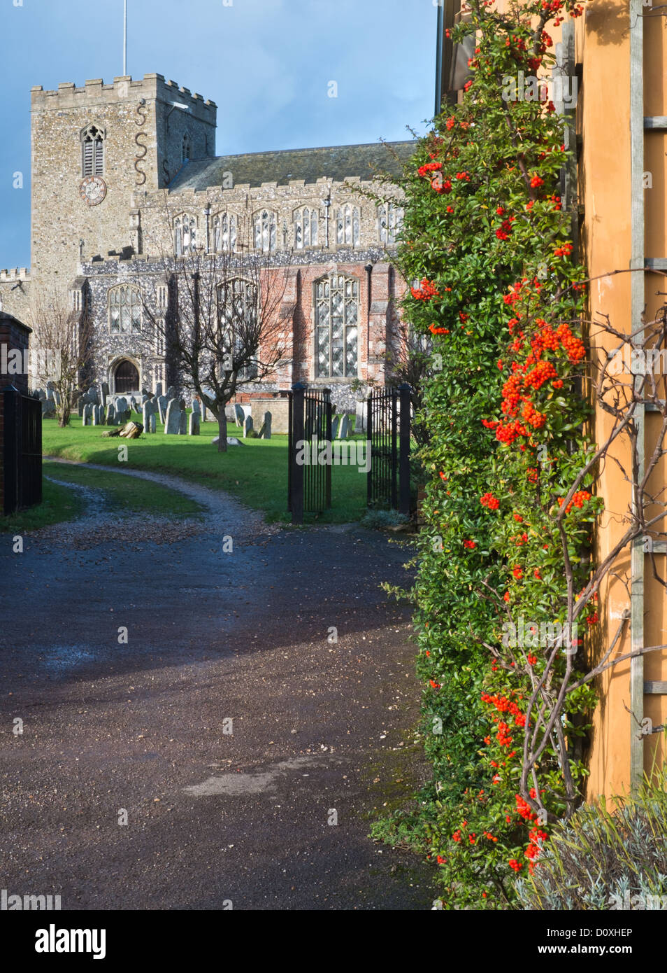 The St Mary Magdalene Church that resides in Debenham in Suffolk Stock ...