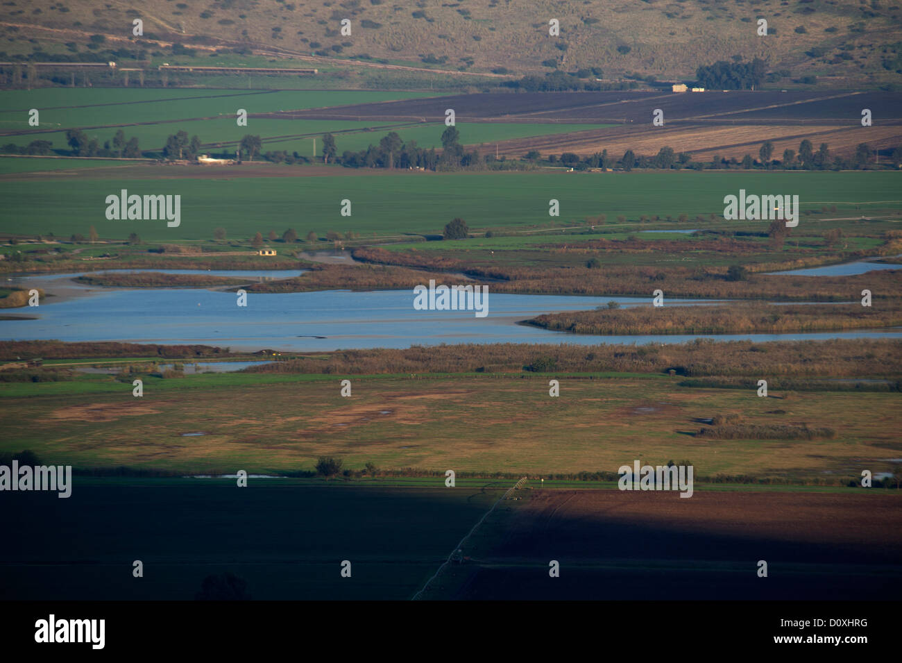 Huleh Valley Nature Reserve Stock Photo - Alamy