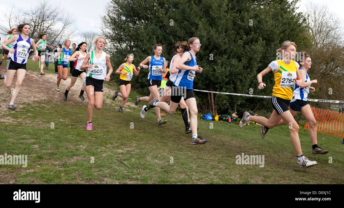 Ladies cross country running england hi-res stock photography and ...