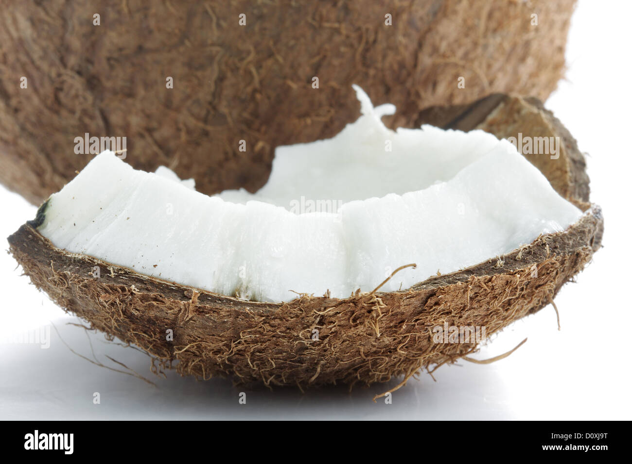 Cracked coconut hi-res stock photography and images - Alamy