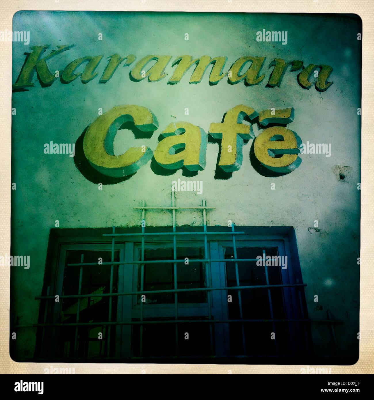 Karamara Cafe, Harar, Ethiopia Stock Photo - Alamy
