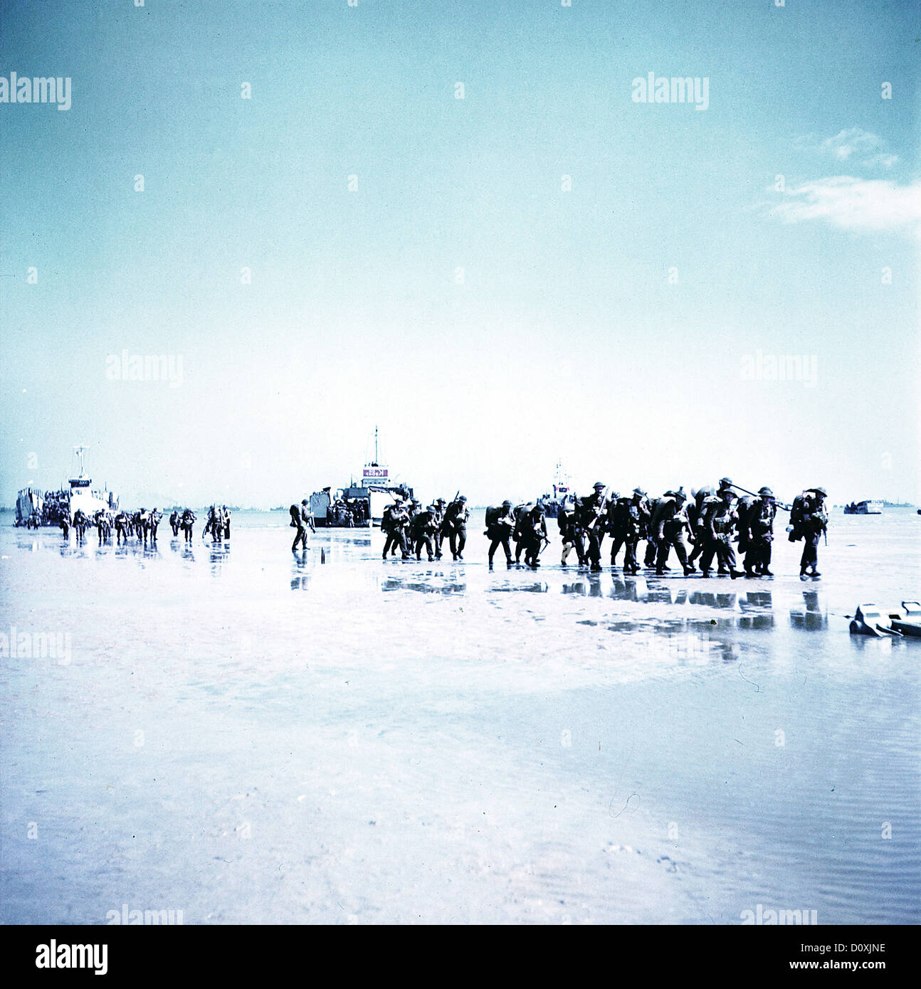 Operation, Overlord, Normandy, Canadian, Infantry, Juno Beach ...