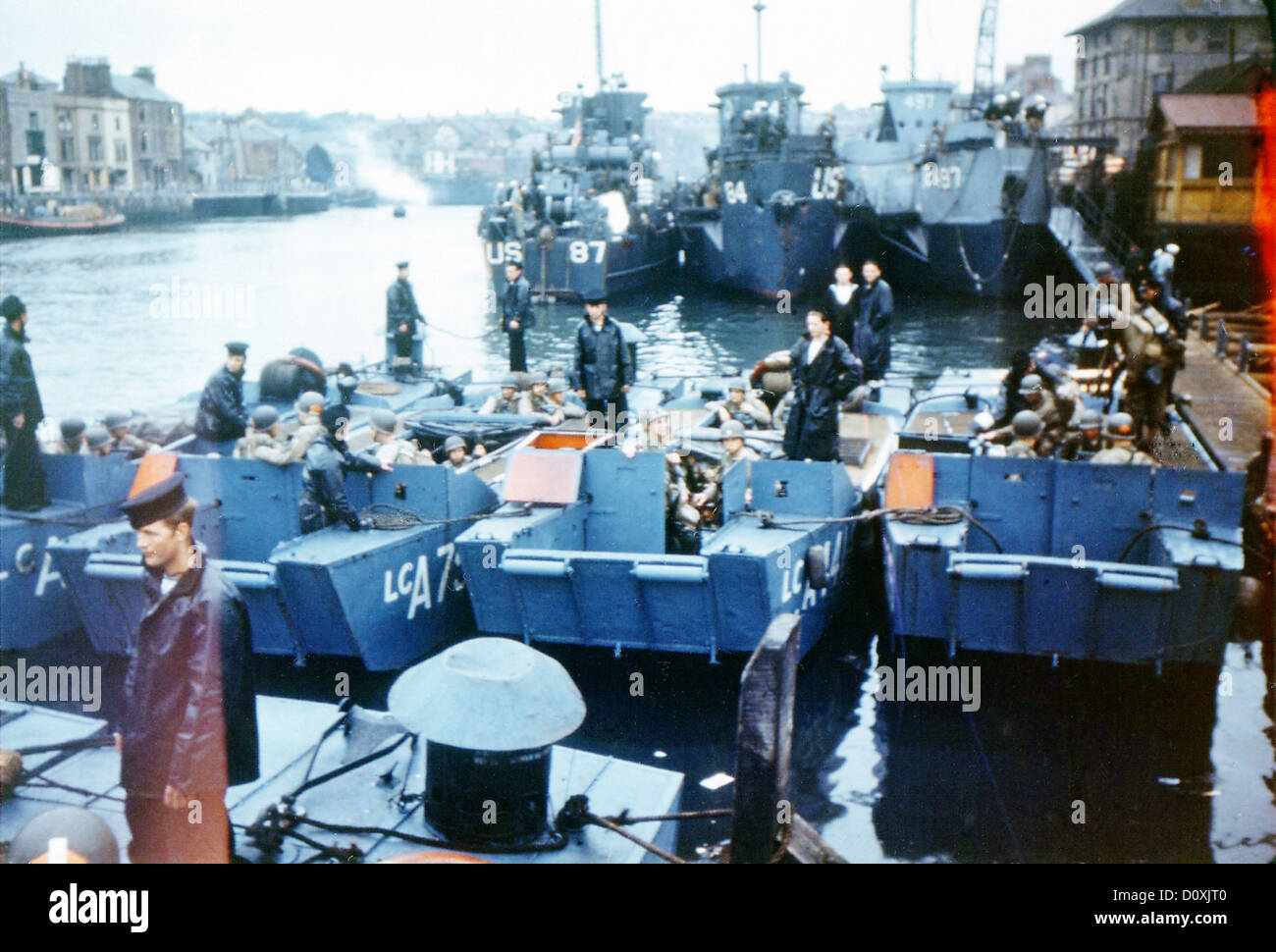 Operation, Overlord, Navy, Landing Crafts, ship, Southern England ...