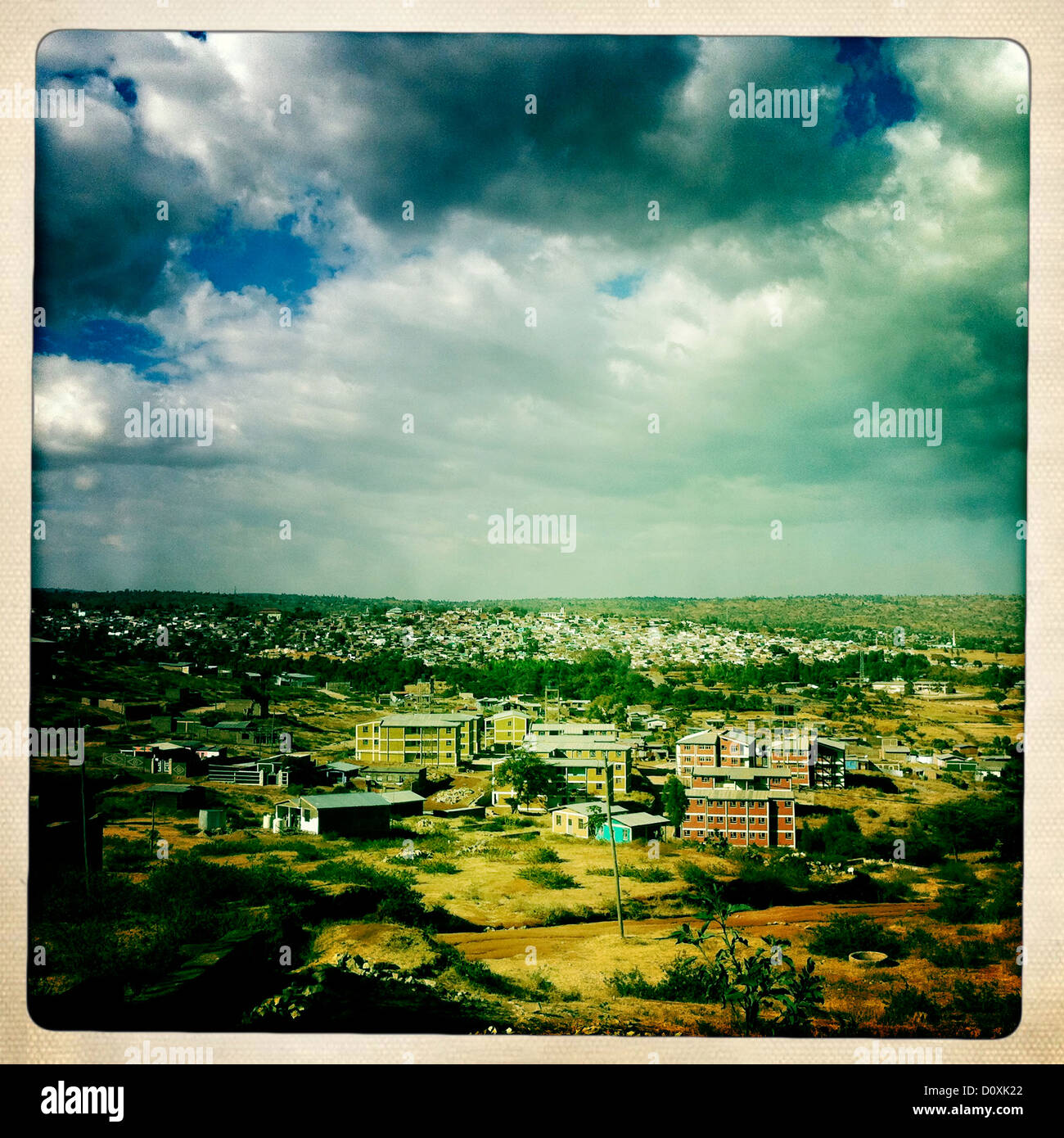 Aerial View Of Harar, Harari Region, Ethiopia Stock Photo - Alamy