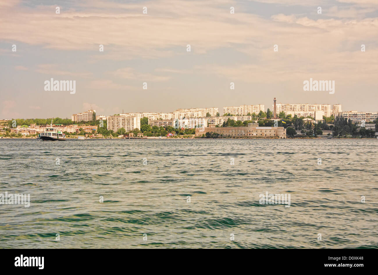 Sevastopol view from sea Stock Photo - Alamy