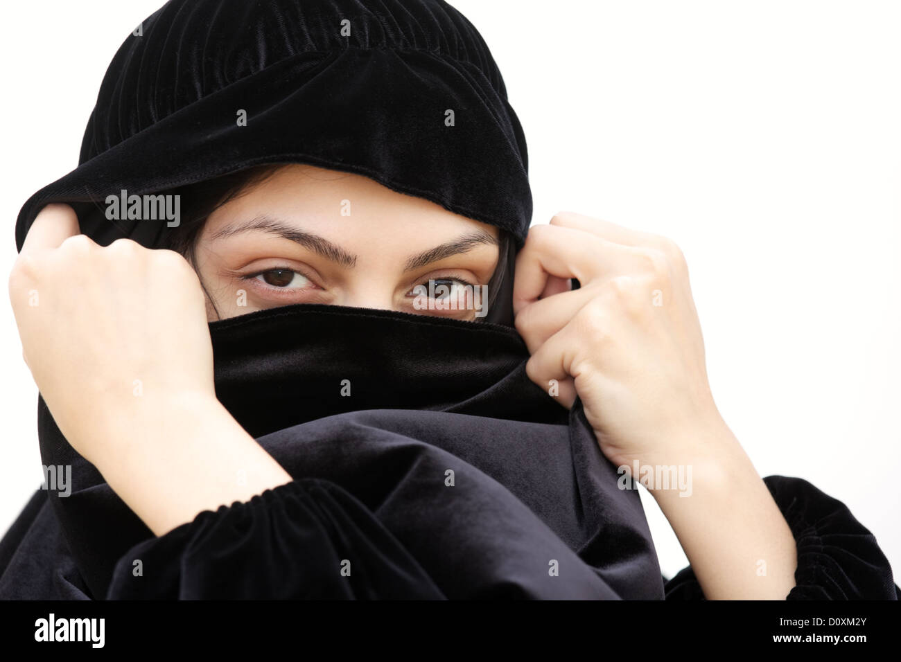 Woman in shawl hi-res stock photography and images - Alamy