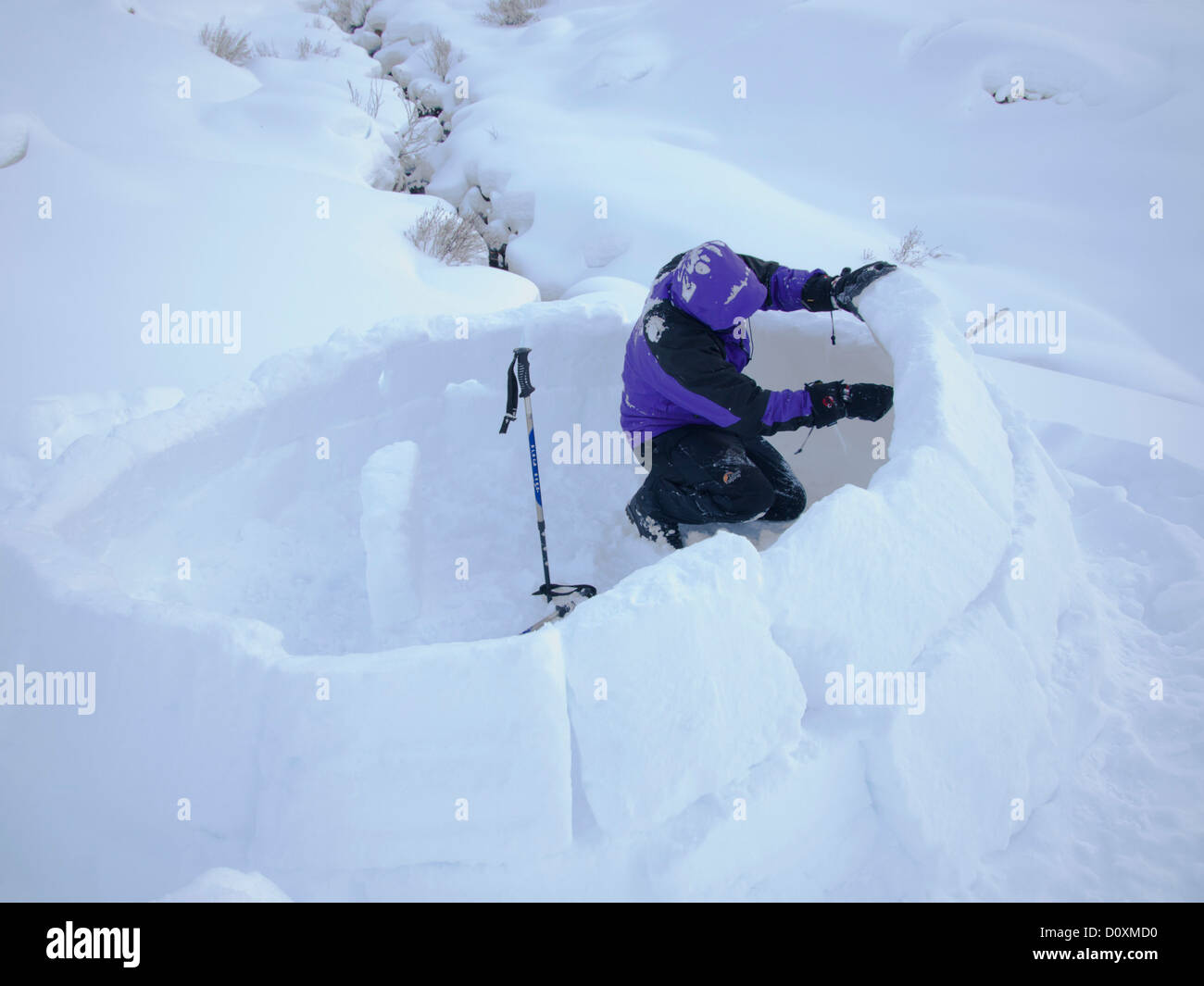Snow Blocks High Resolution Stock Photography and Images - Alamy