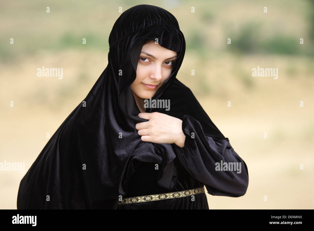 Woman in shawl hi-res stock photography and images - Alamy